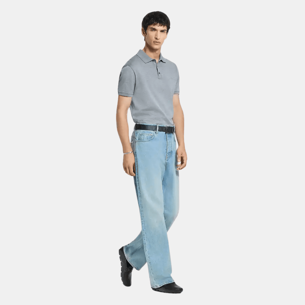 Louis Vuitton LV Monza Moccasin (Denim Noir)