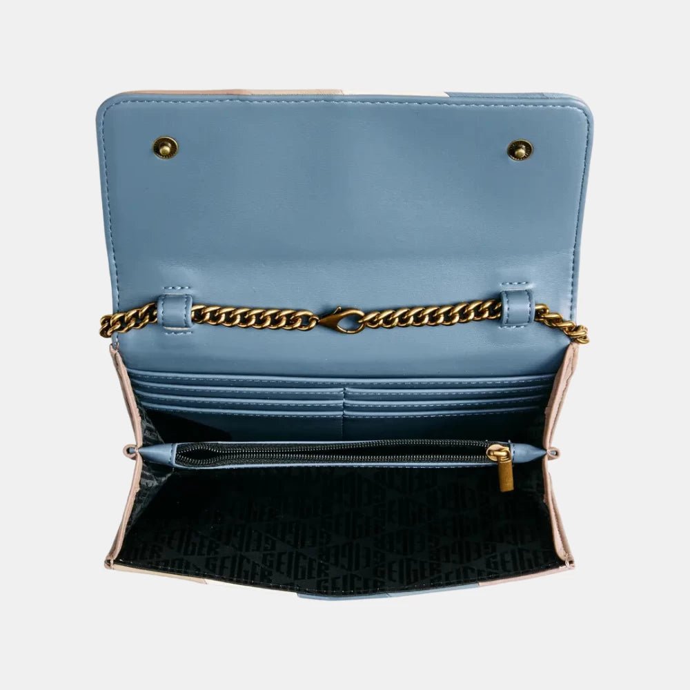 Kurt Geiger Soho Stripe Chain Wallet